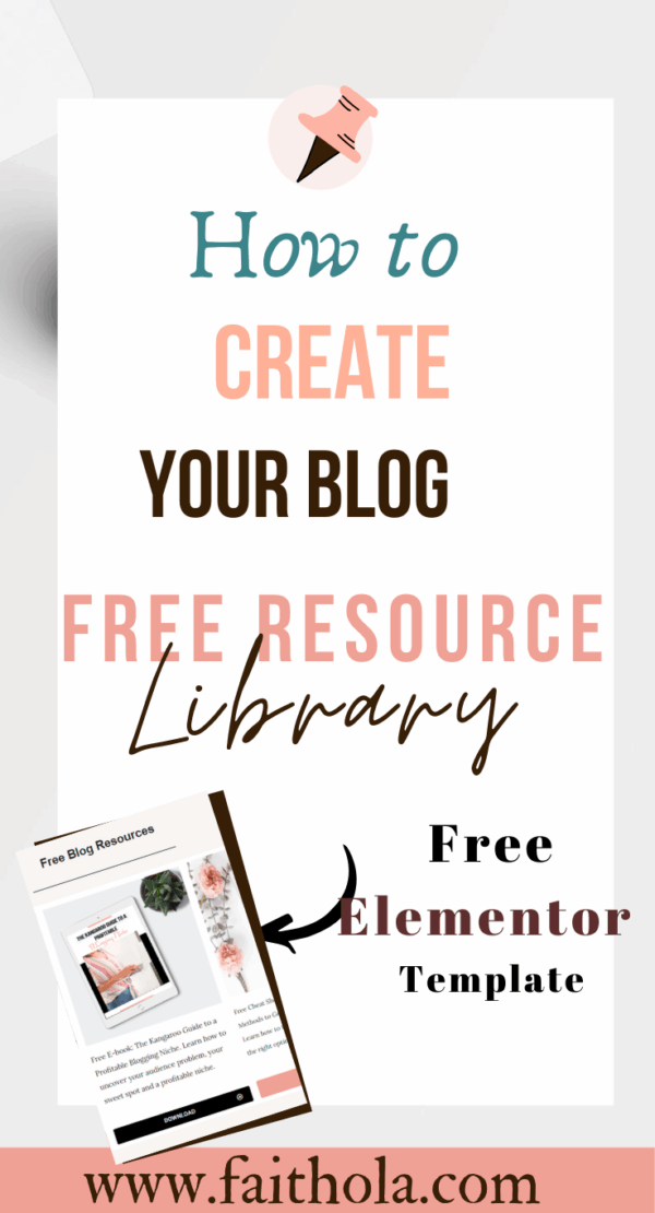 How to Create Free Resource Library in Wordpress with Elementor