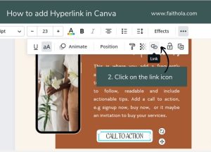 How to Add Clickable Hyperlink in Canva (Easy Steps)