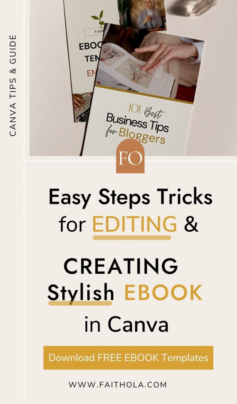 How to Create Stunning Ebook in Canva (+Ebook Canva Templates)