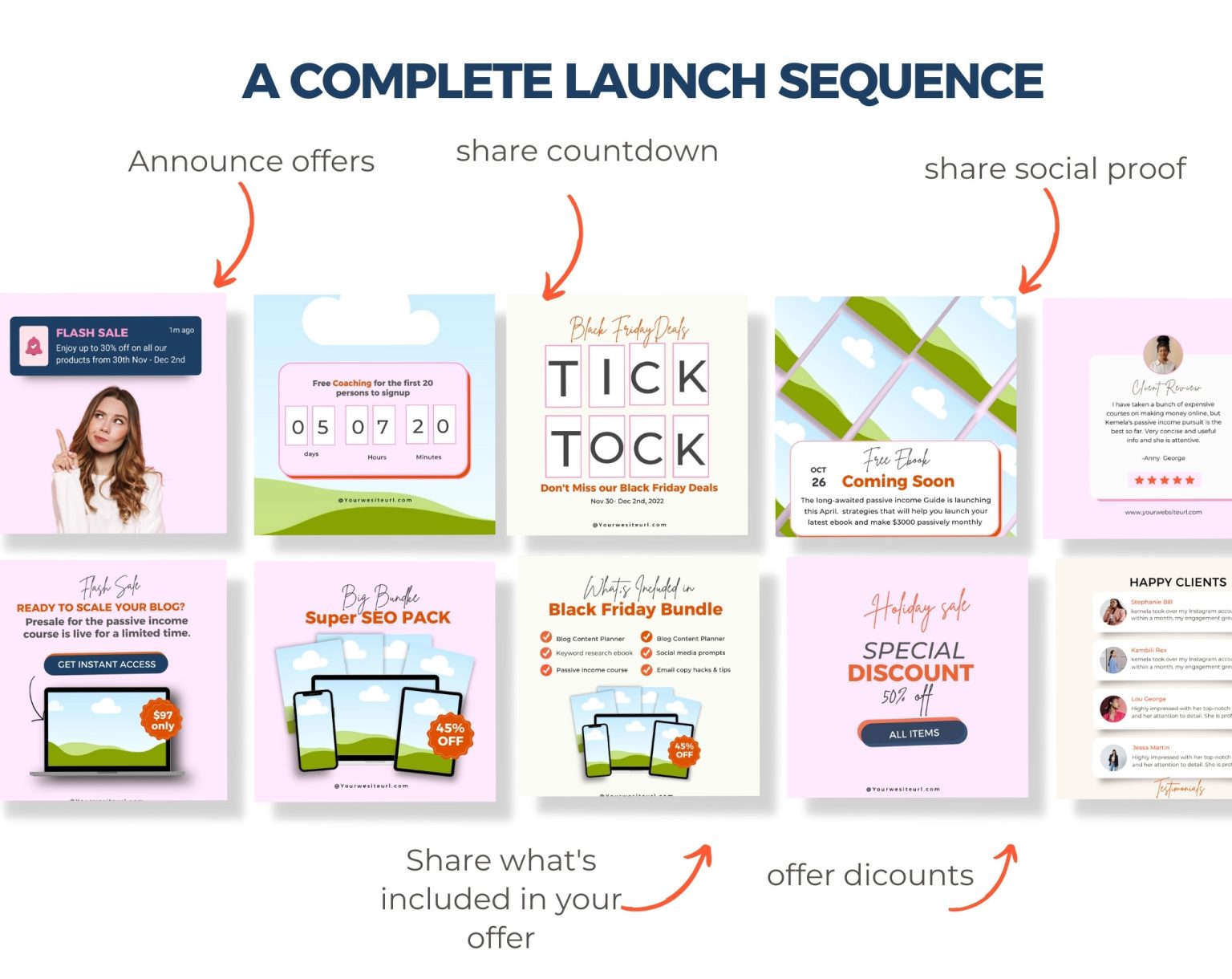 Sales Booster Canva Template Kit