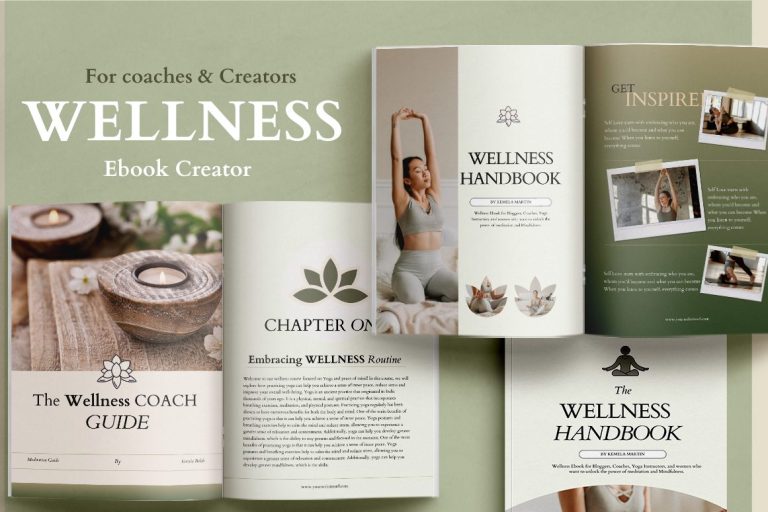 Wellness and Health Coach Ebook Template | Evexia