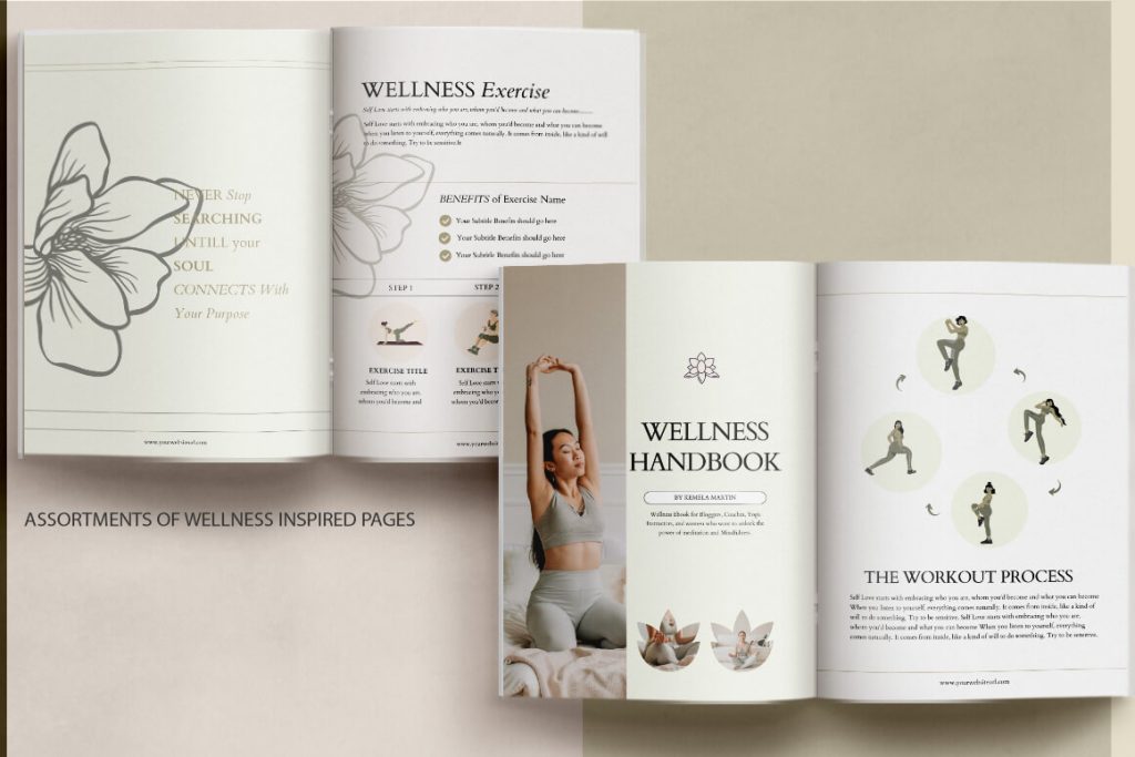 Wellness and Health Coach Workbook Template | Evexia